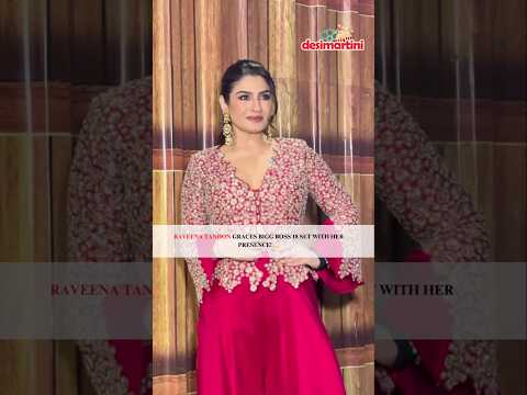 Raveena Tandon graces the Bigg Boss 18 set with her timeless charm