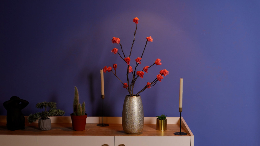 Simple Elegance: DIY Candle Tree Idea