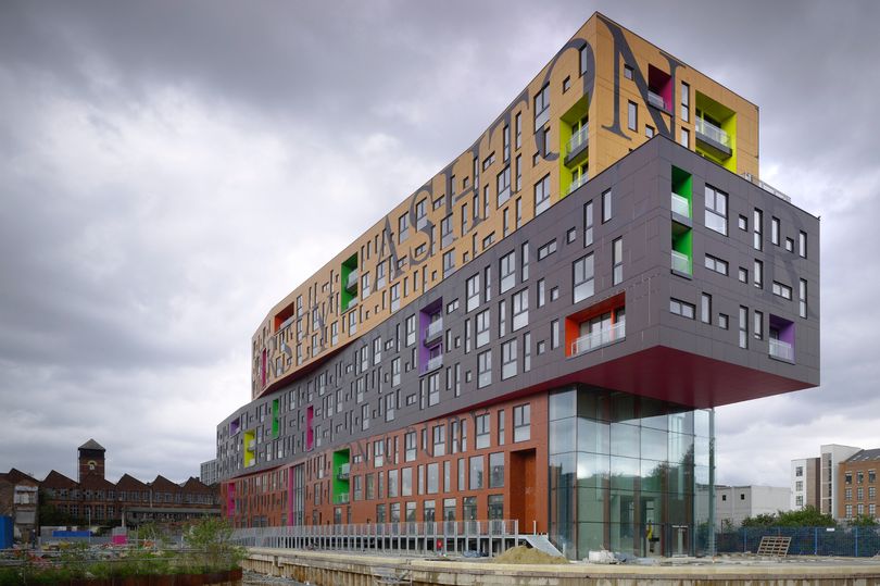 The freezing cold flats where one person has been sleeping in a hat ...