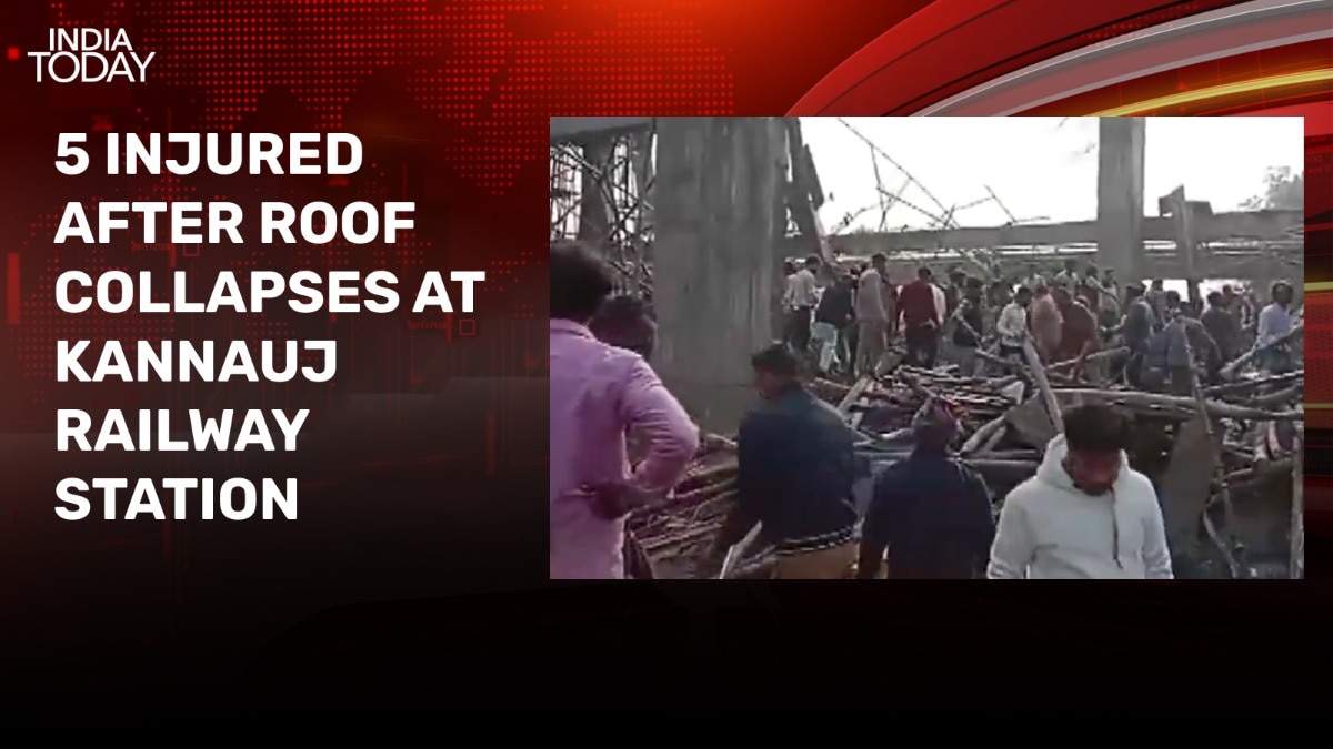 5 injured after under-construction building collapses at Kannauj ...