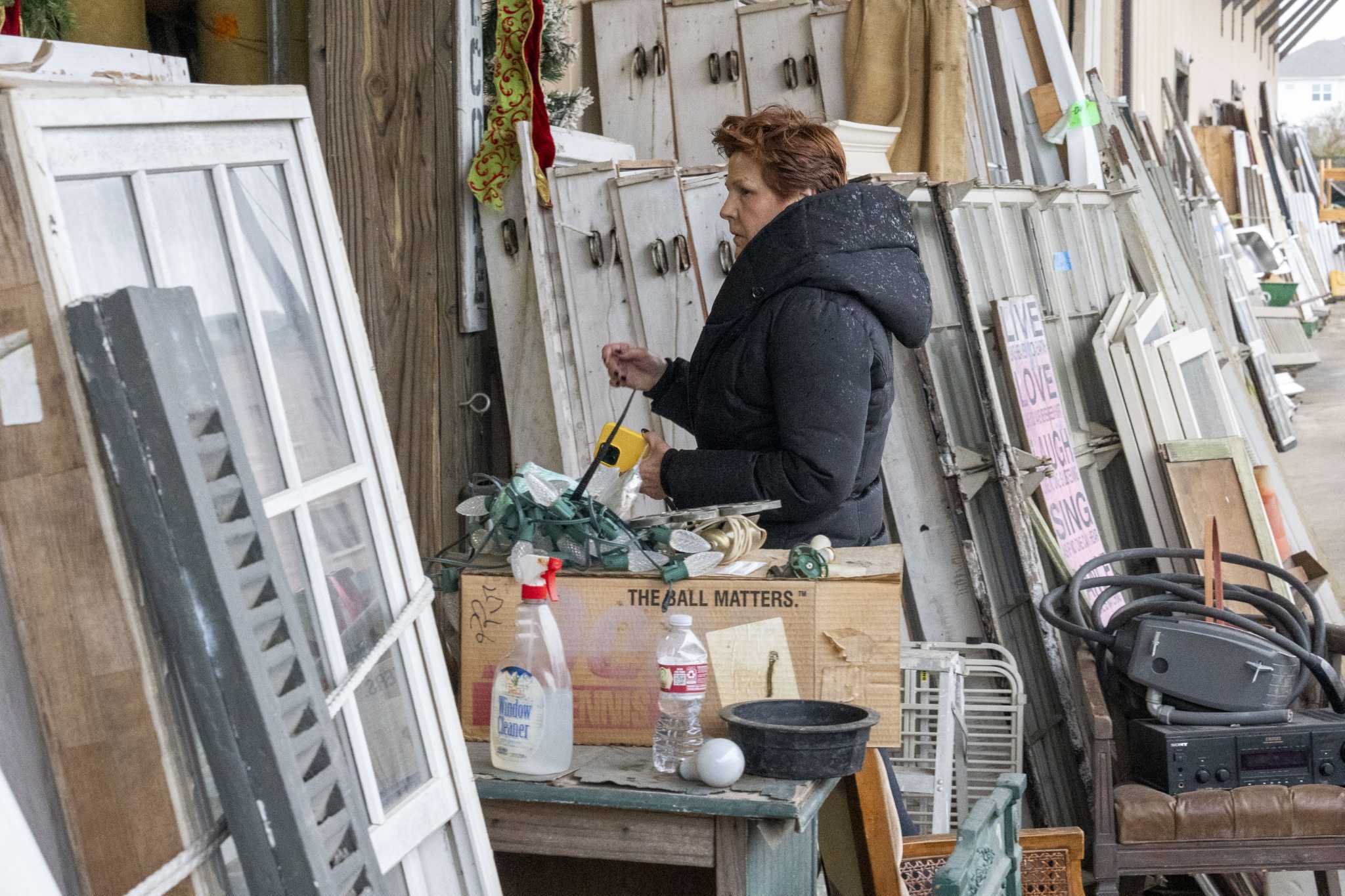 Houston's Salvage Warehouse will begin liquidating inventory at auction ...