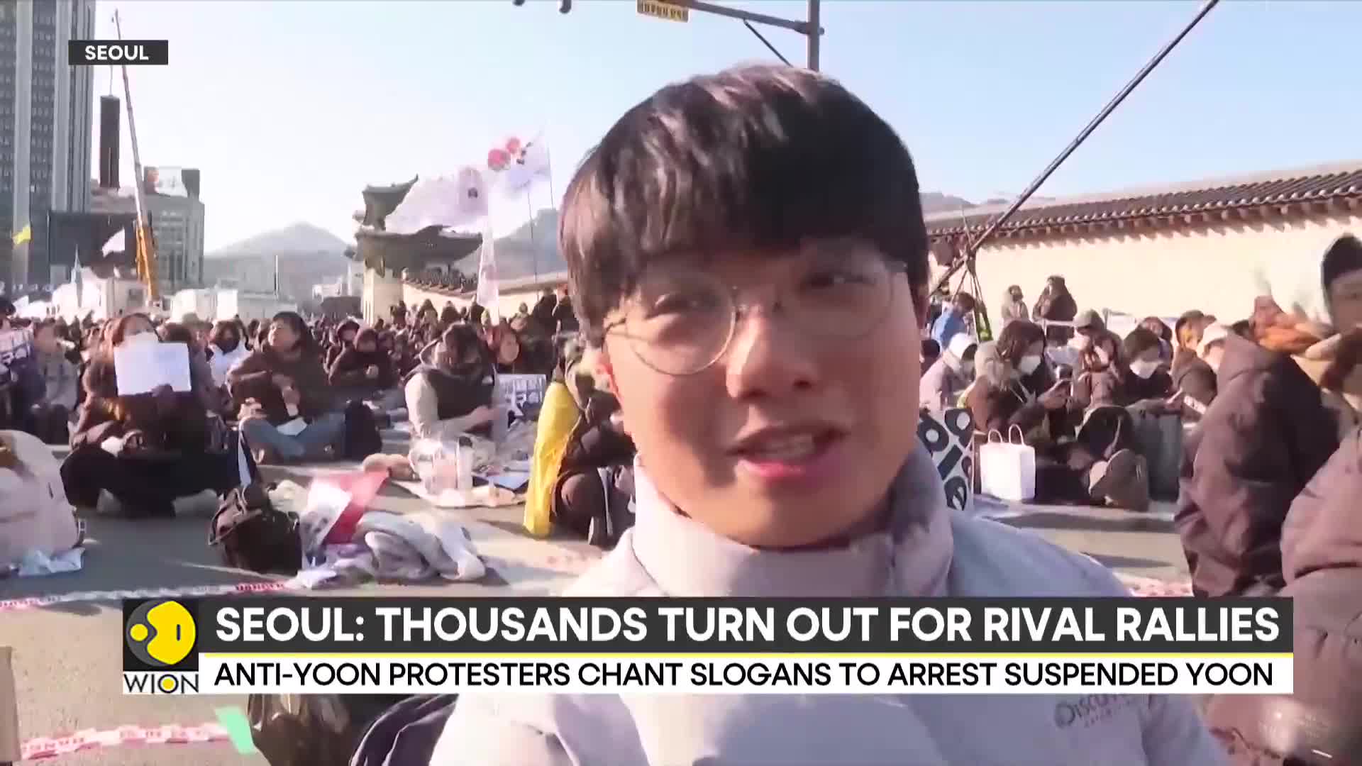 Thousands of South Koreans protest as President Yoon digs in heels