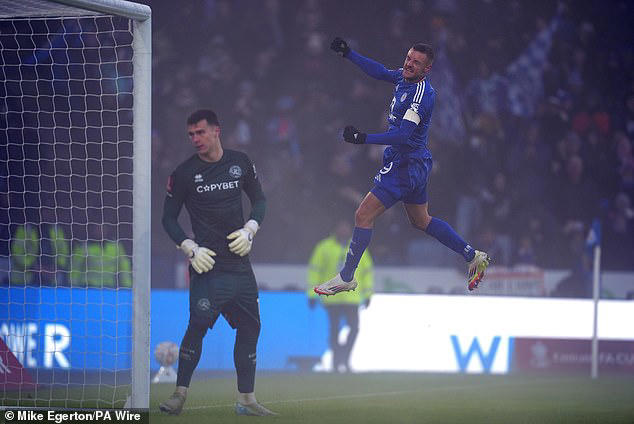 Leicester 6-2 QPR: James Justin hits brace and Jamie Vardy scores ...