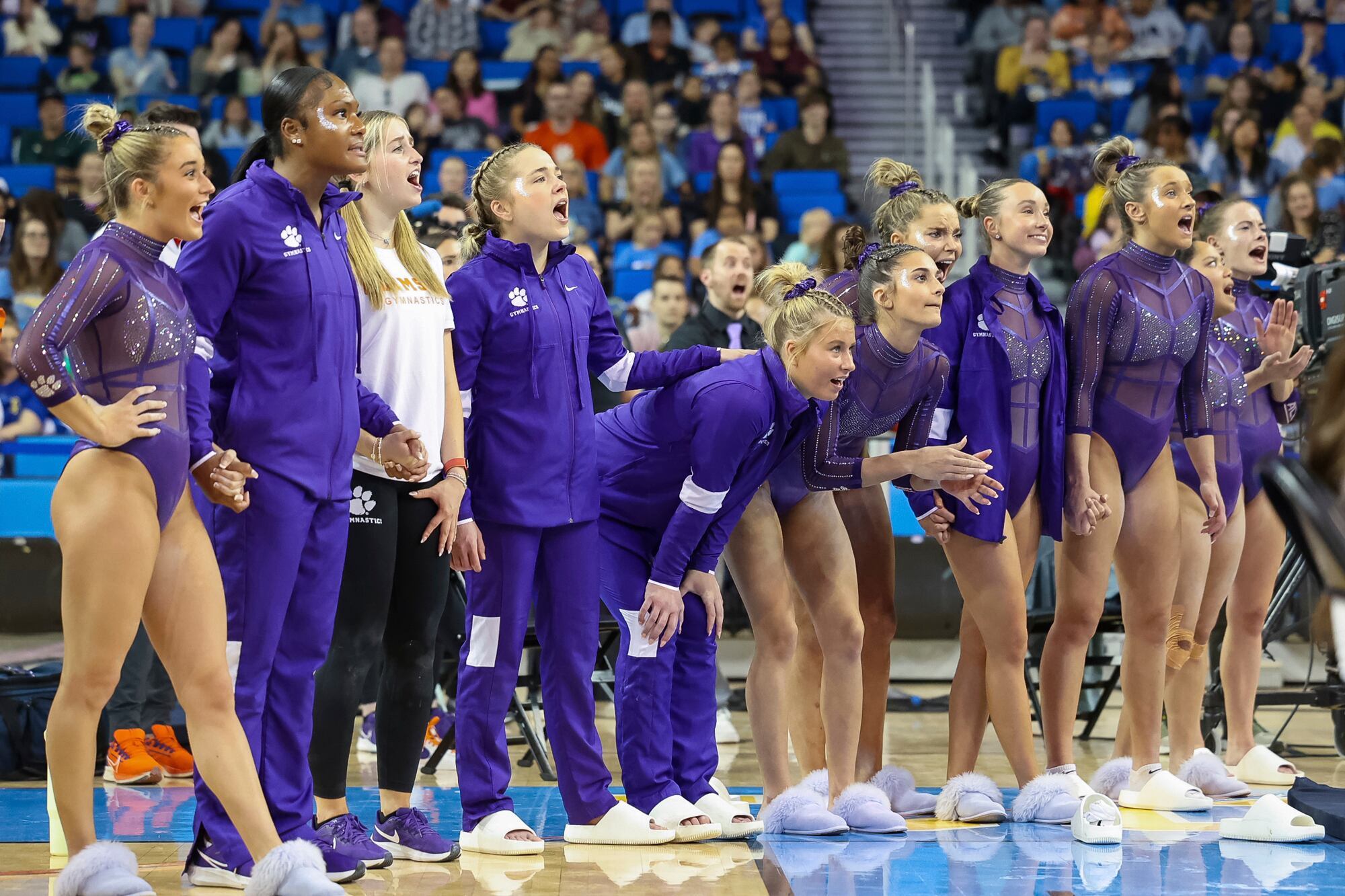 Floor Rotation Powers Tigers Past Rutgers in NCAA Regional First Round