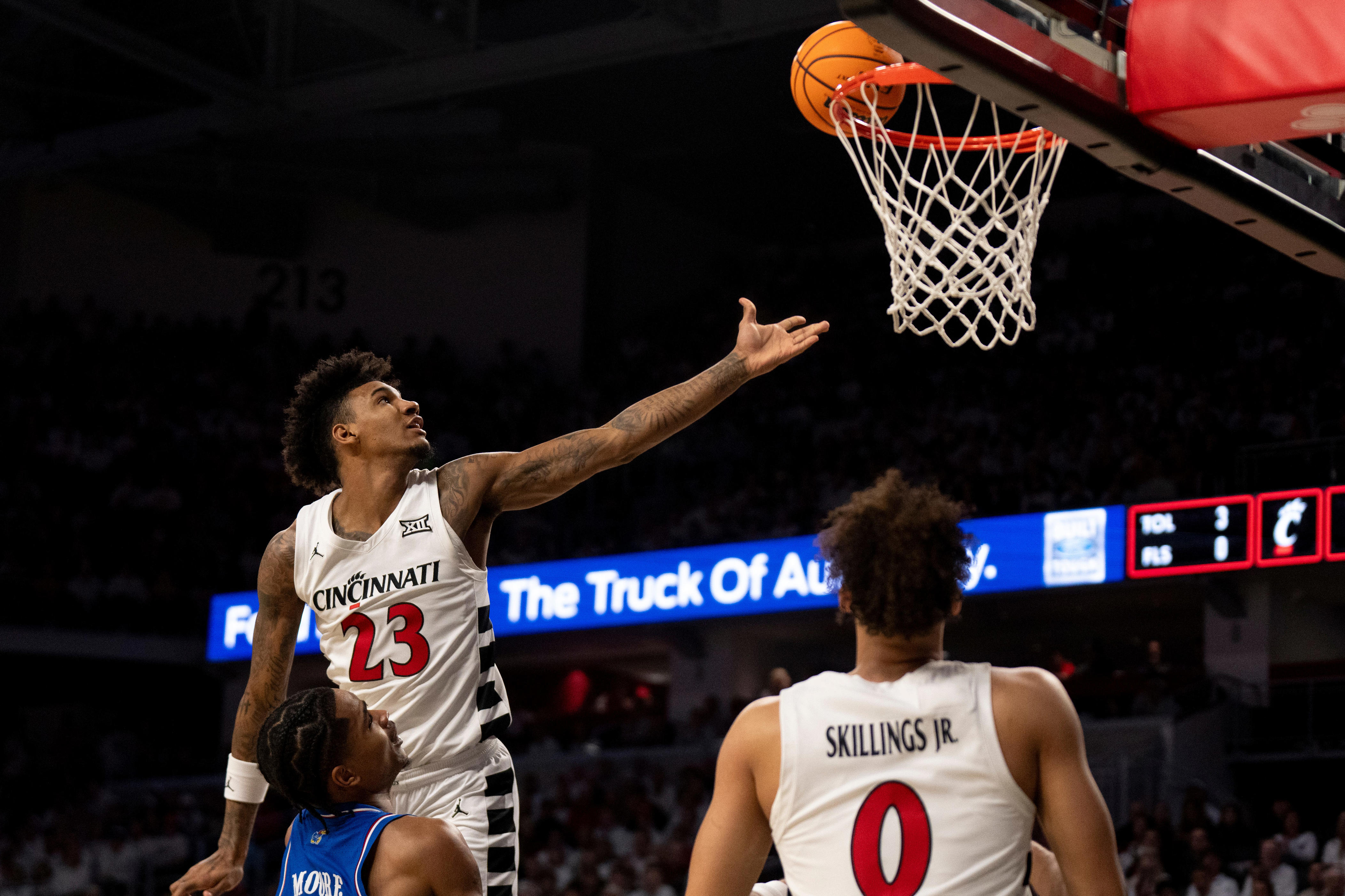 What we learned as Cincinnati Bearcats basketball lost to Kansas Saturday in Big 12 play