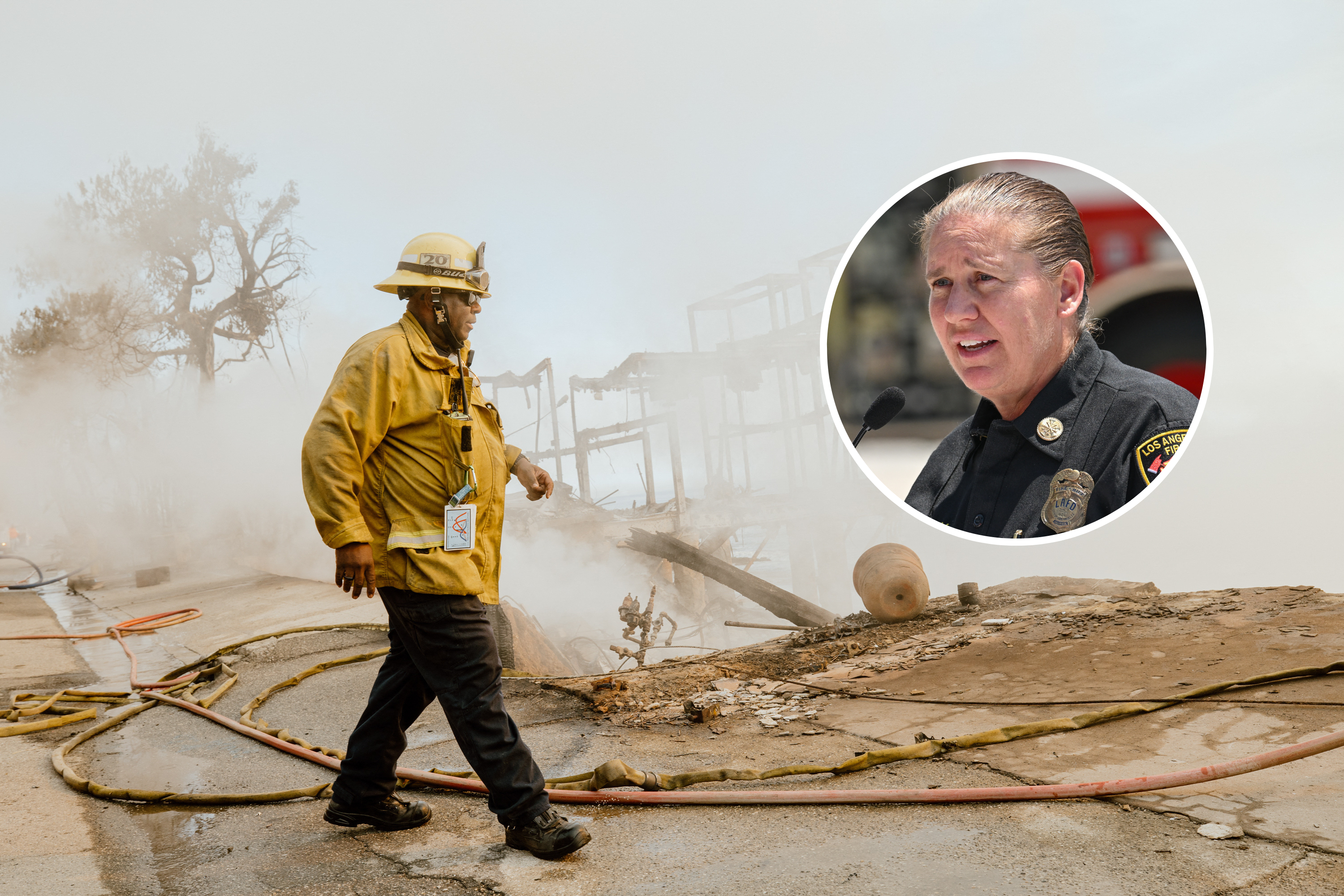 Here's How Much Los Angeles Firefighter Leadership Is Paid Amid Wildfires