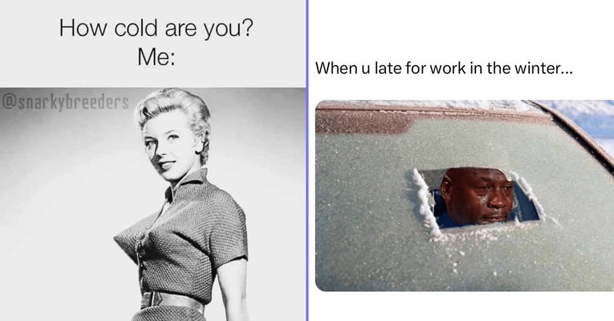 39 Funniest Cold Weather Memes For People Who Are One Shiver Away From ...