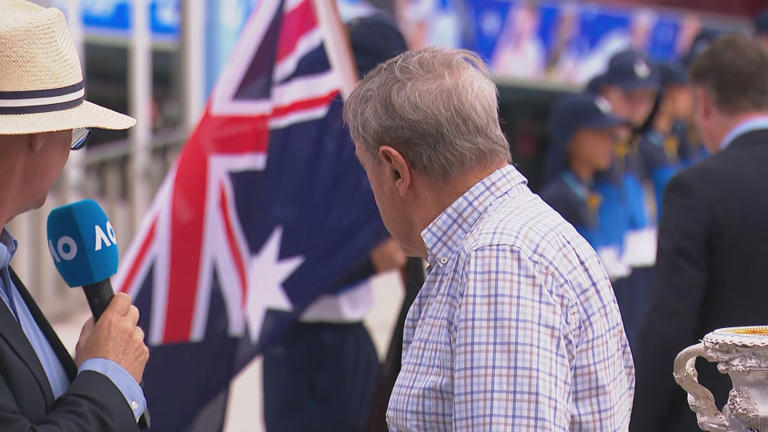 Scary scenes as ball girl collapses live on camera