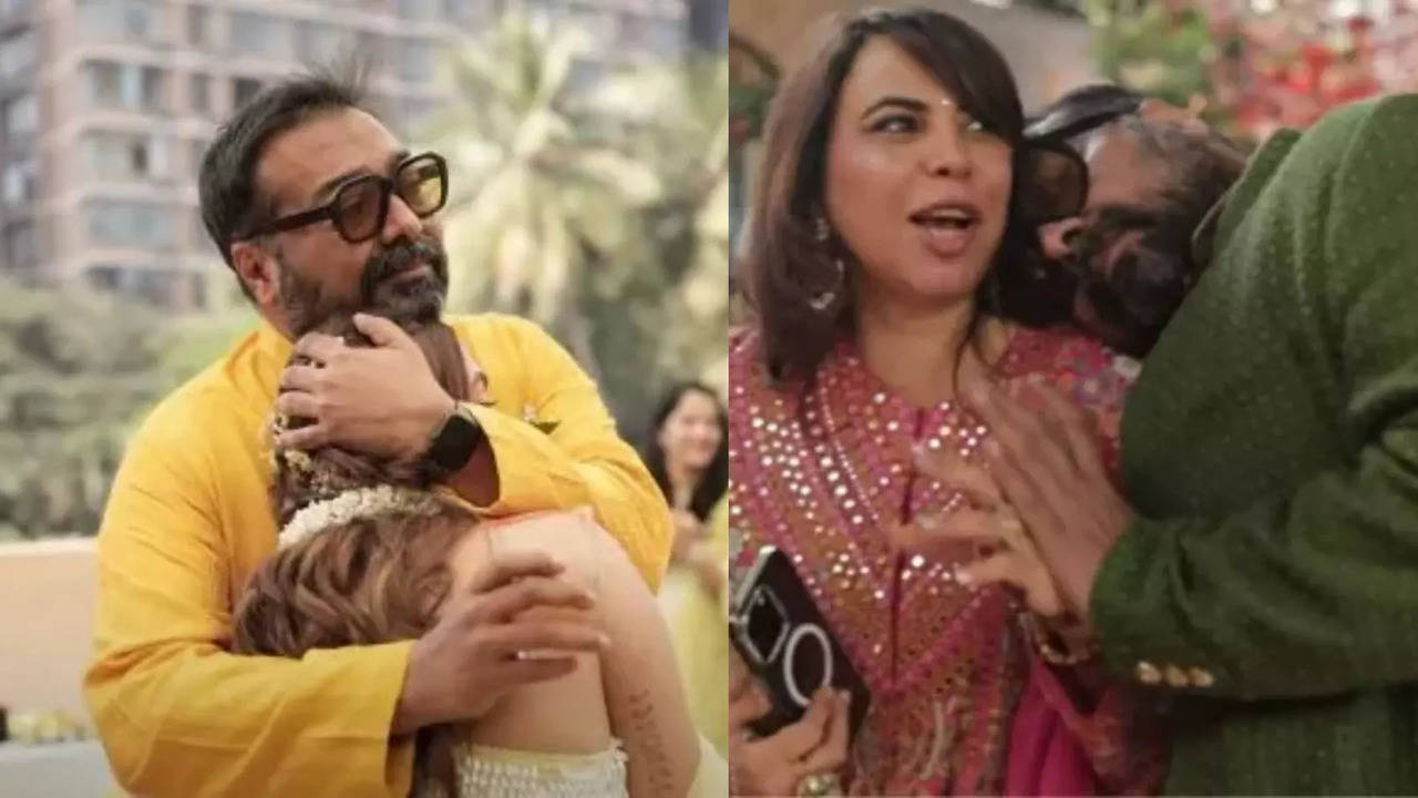 Anurag Kashyap Cries His Heart Out At Daughter Aaliyah’s Wedding, Leans ... Anurag Kashyap Cries His Heart Out At Daughter Aaliyah’s Wedding, Leans ...