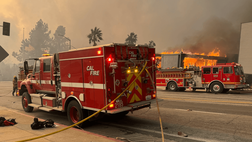 Cal Fire Butte County crews join efforts to combat intense wildfires in ...