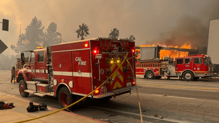 Cal Fire Butte County crews join efforts to combat intense wildfires in ...