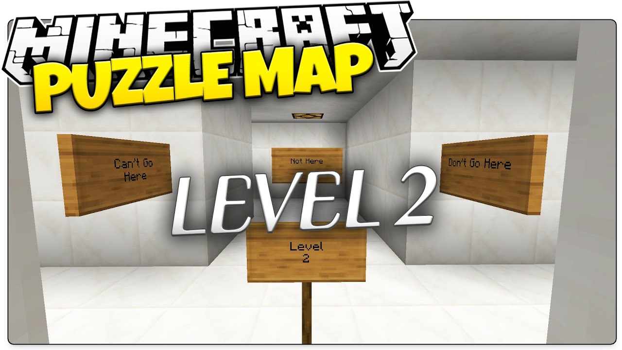 Minecraft | LEVEL TWO (Minecraft Custom Puzzle Map)