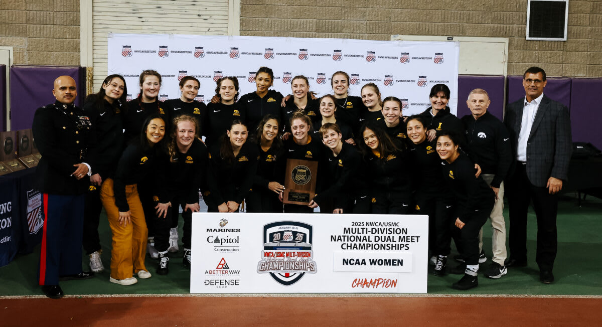 Twice as nice: Iowa women’s wrestling wins National Duals (again)