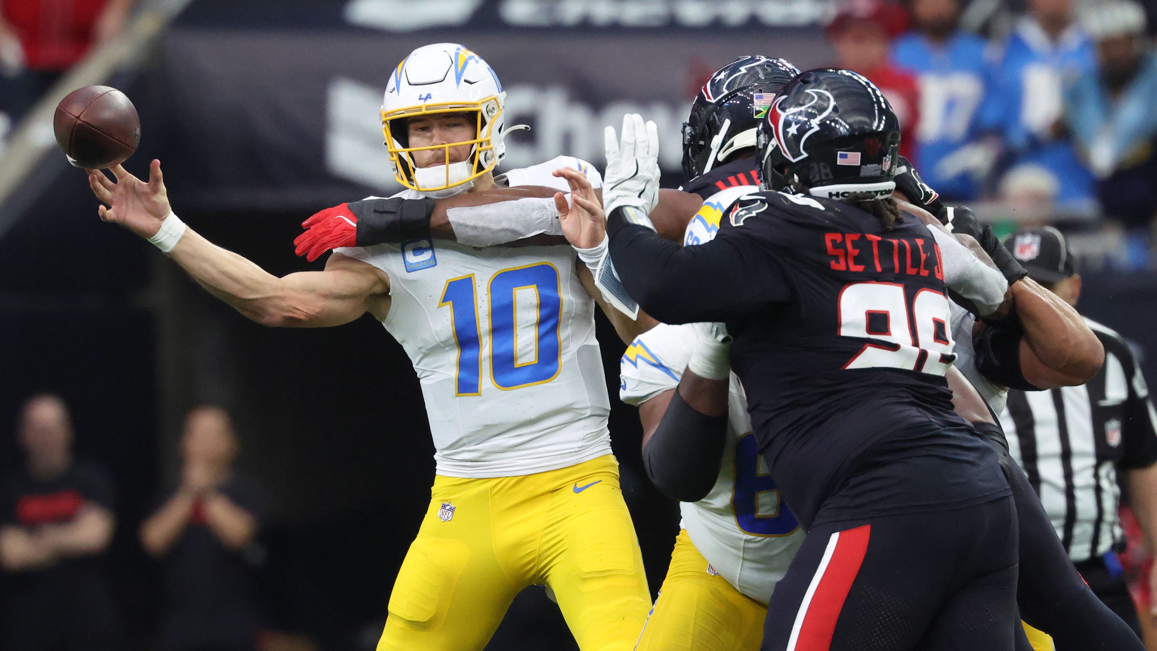 Chargers' Justin Herbert owns turnovers that lead to wild-card loss to ...