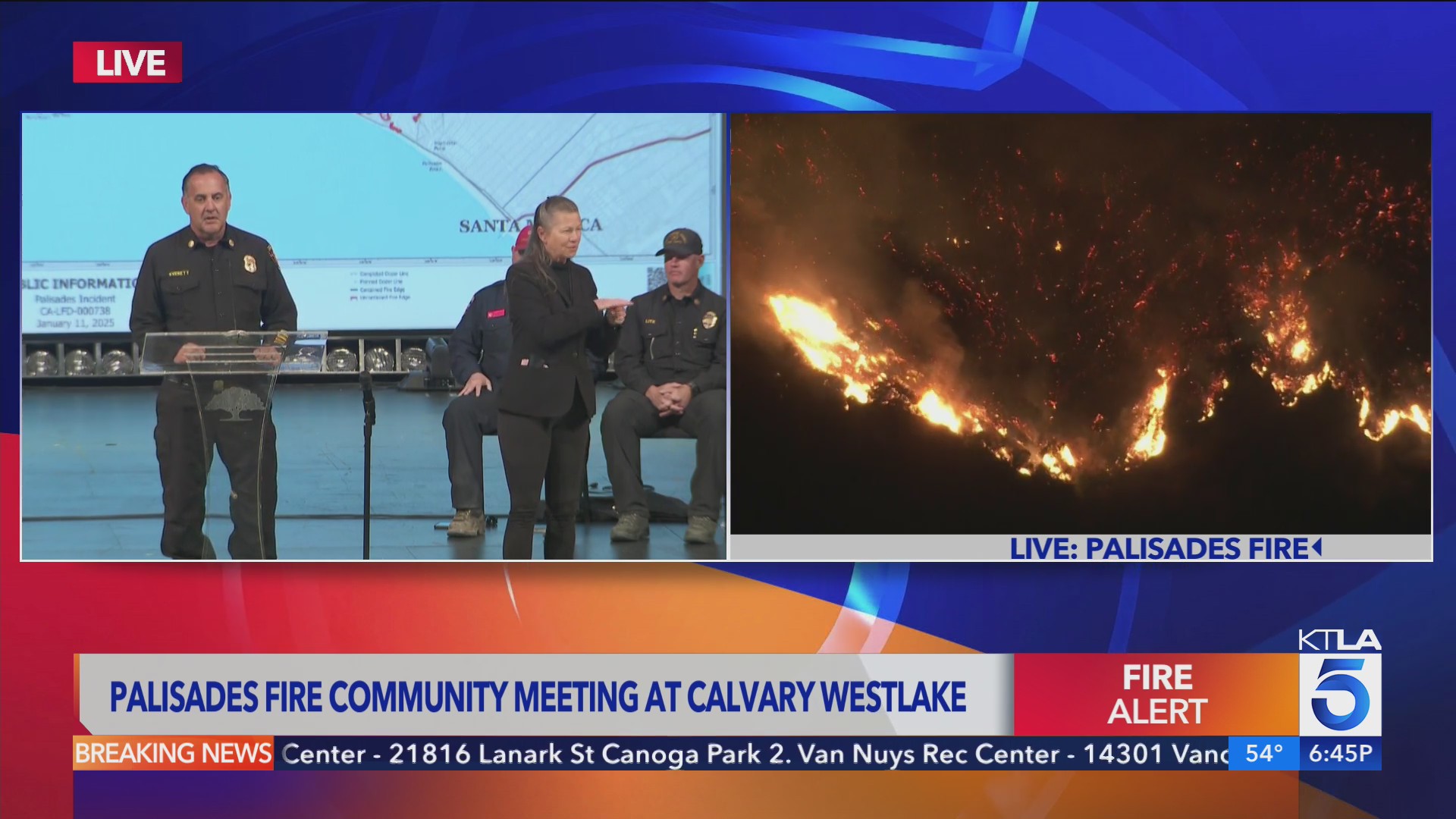 Officials provide update on Palisades Fire