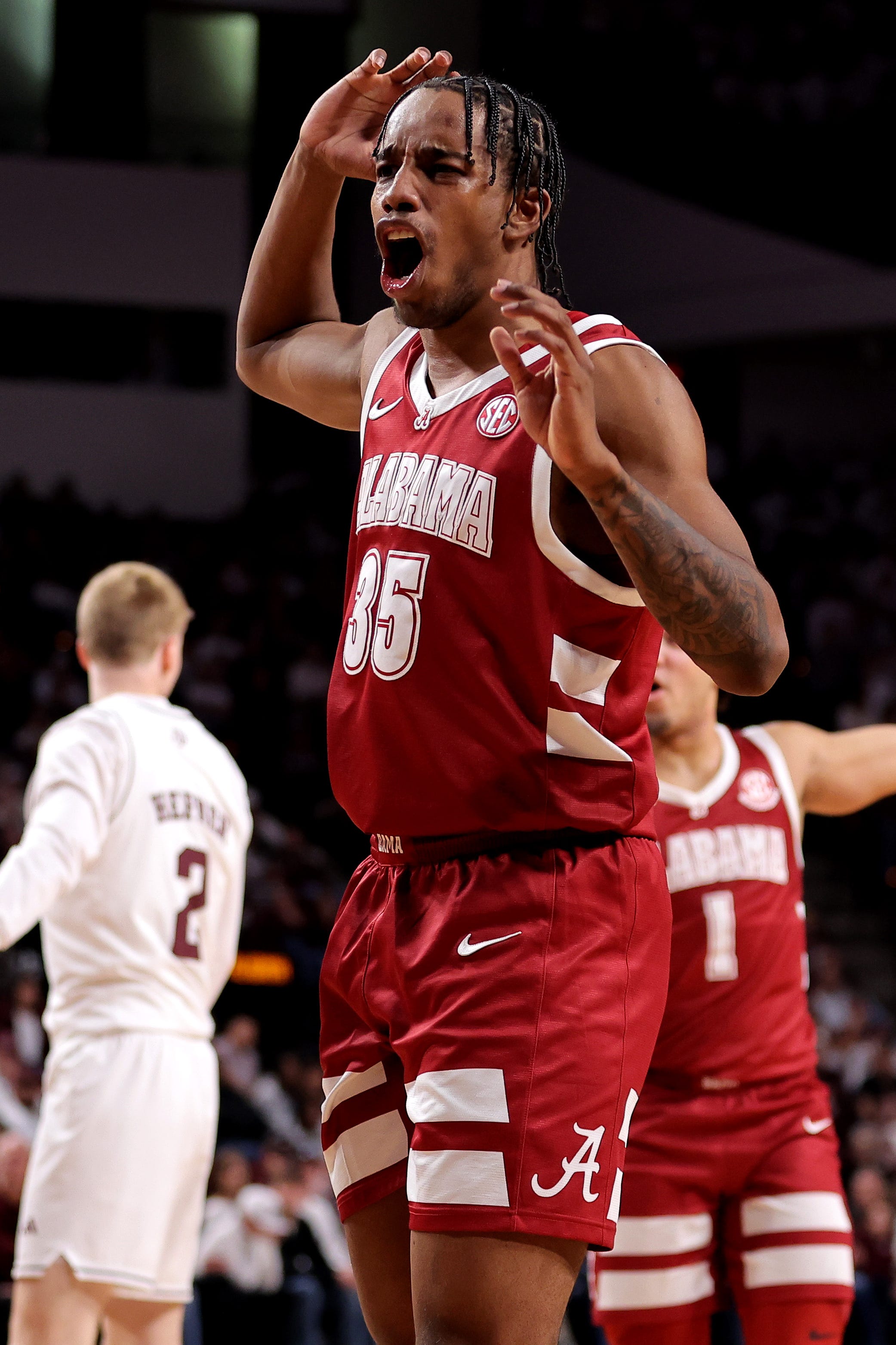 Will Alabama basketball's Derrion Reid play vs Vandy? Nate Oats reveals ...