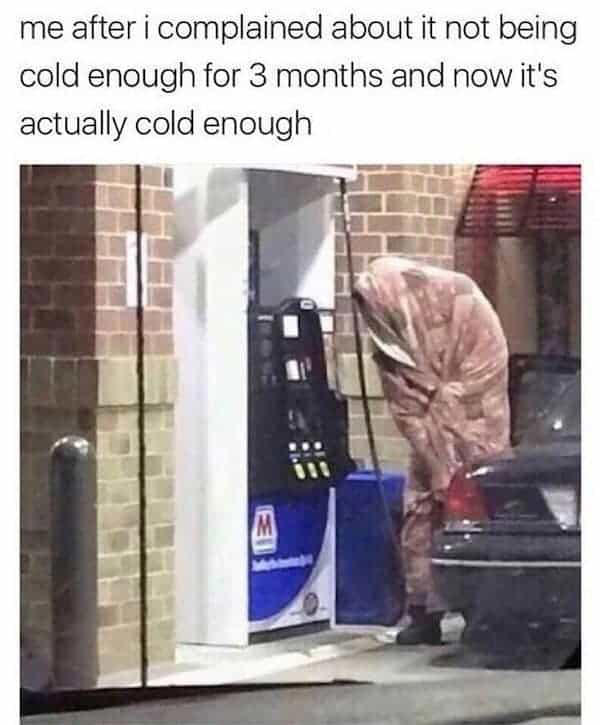39 Funniest Cold Weather Memes For People Who Are One Shiver Away From ...