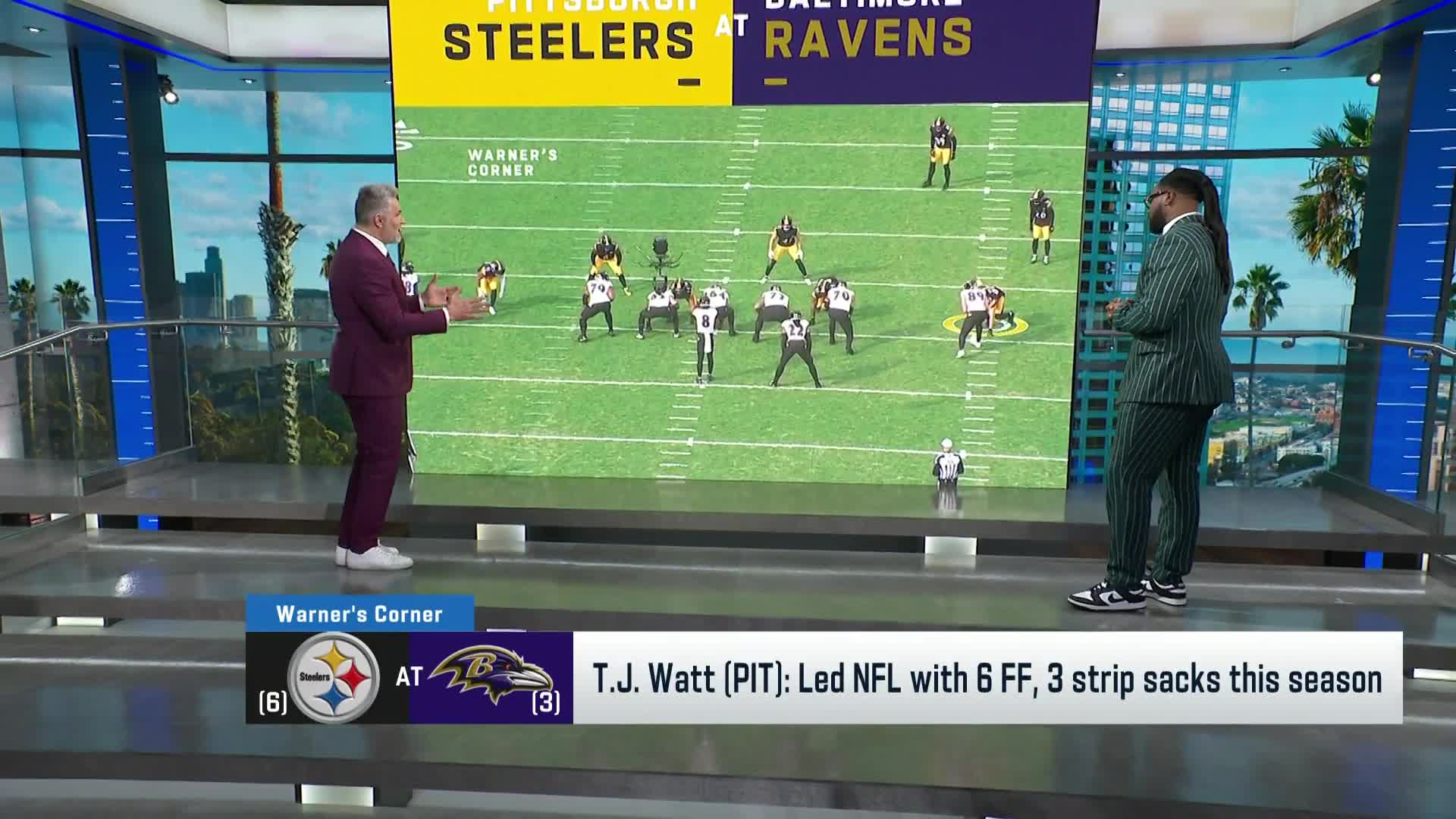 Kurt Warner breaks down both Steelers-Ravens matchups from 2024 'NFL ...
