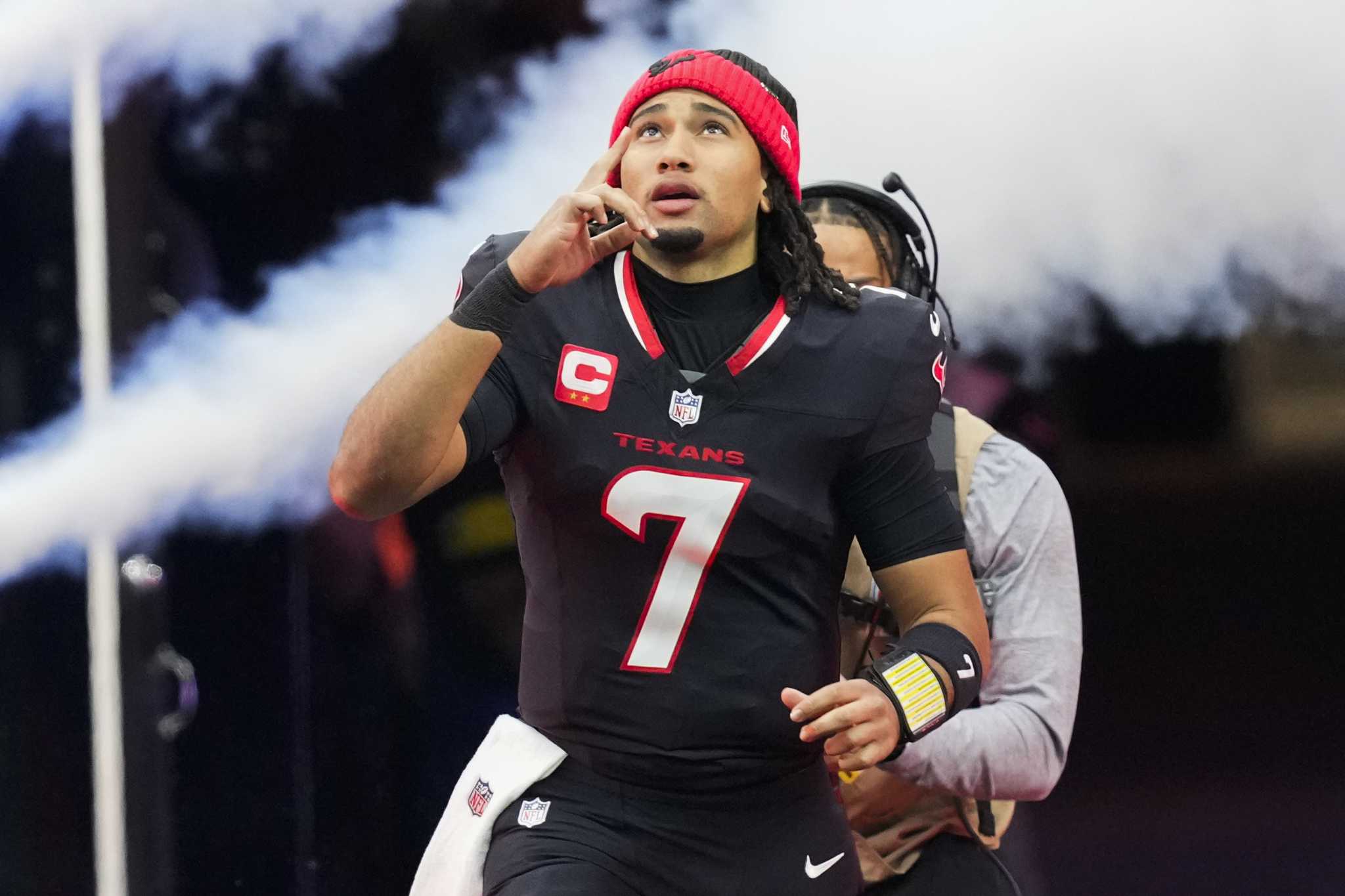 C.J. Stroud says Texans will need to channel their emotions and be on ...