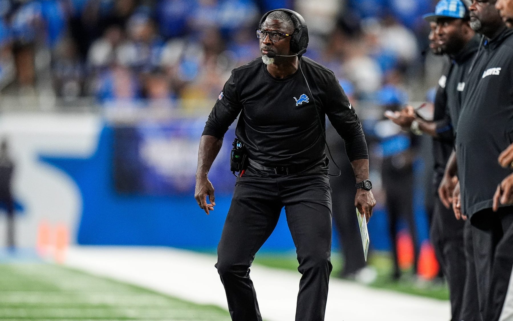 Bears hold interview with Lions defensive coordinator Aaron Glenn for ...