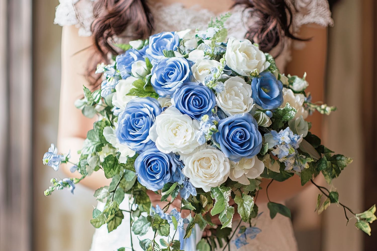 81+ Blue Rose Wedding Bouquets You'll Adore 💙