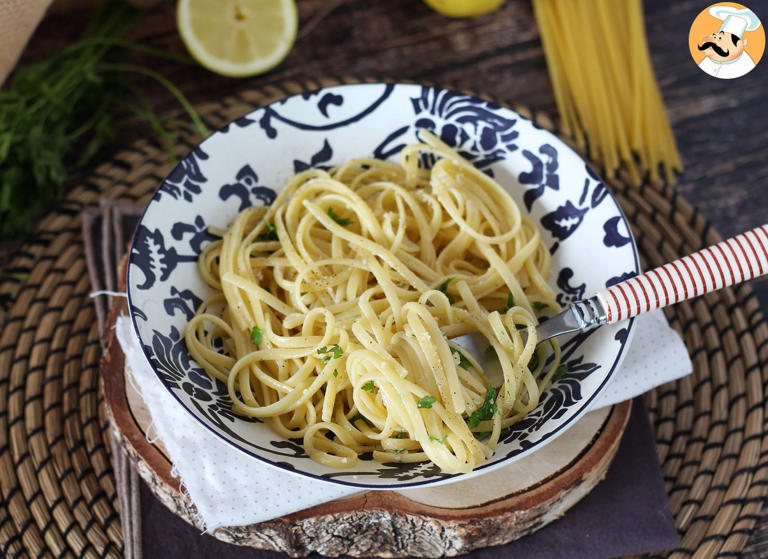 Pasta met citroen - pasta al limone (je toekomstige favoriet!)