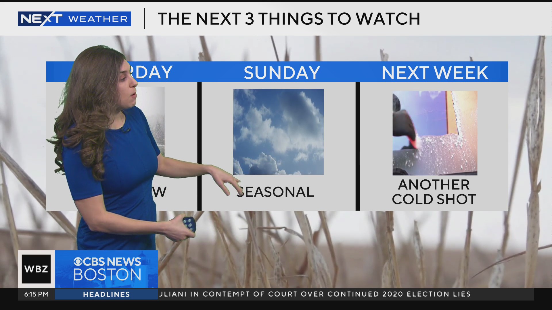 Next Weather: WBZ evening forecast for January 11, 2025