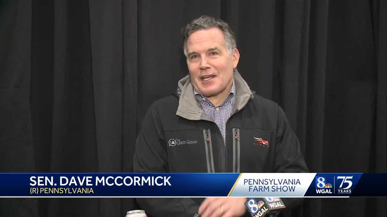 McCormick makes his first appearance as a US senator at Pennsylvania ...