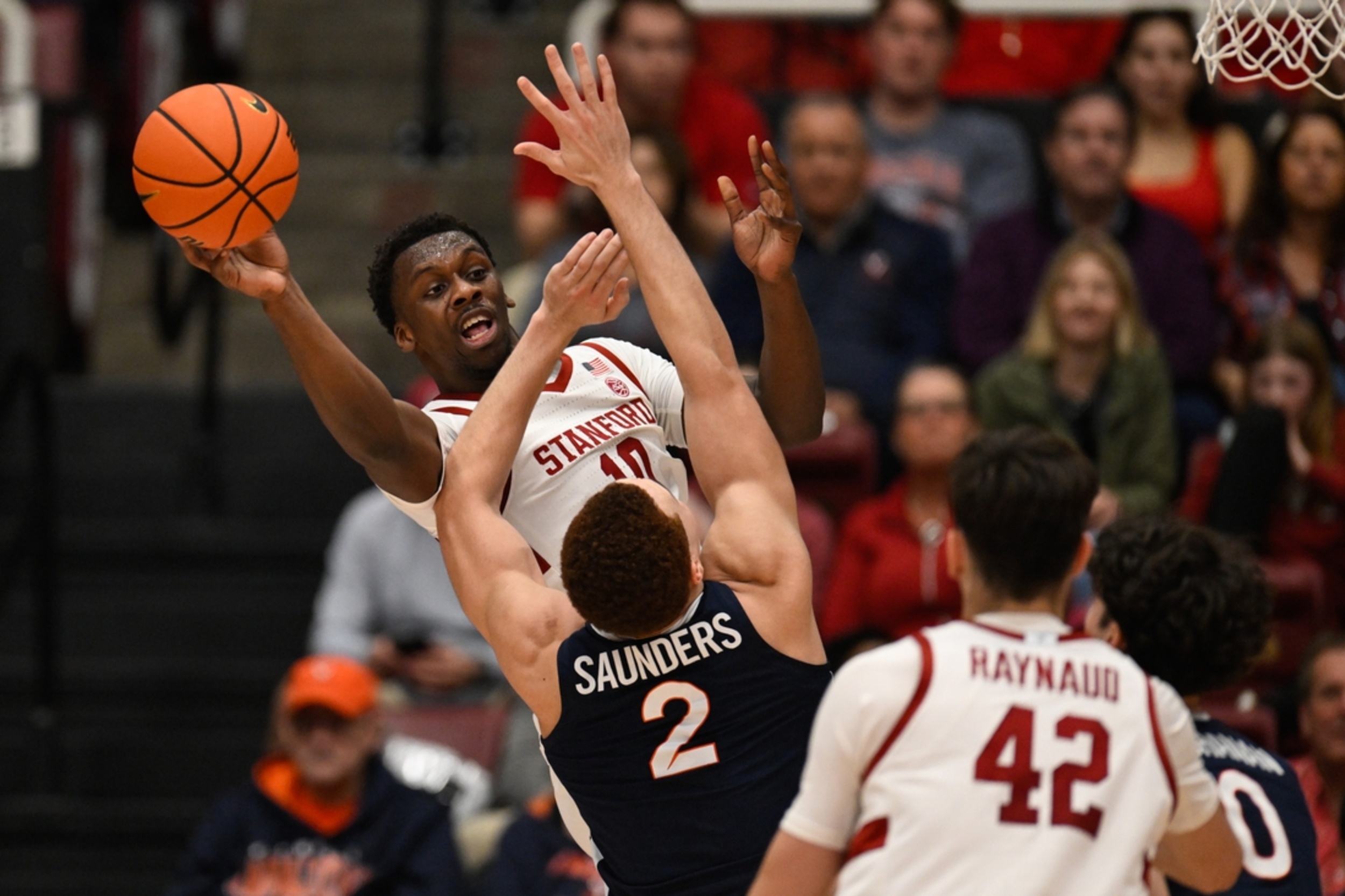 Maxime Raynaud, Stanford hand Virginia 3rd straight loss