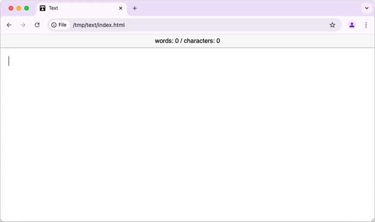 Build Your First Web App: A Simple Notes App & Word Counter