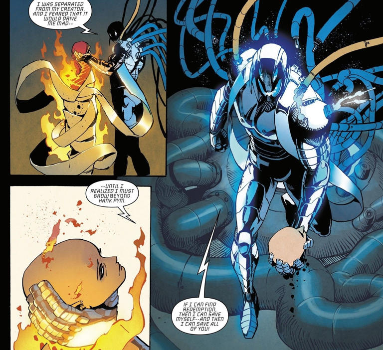 Ultron Unveils a Sleek New Design, Blowing His MCU Look Out of the Water