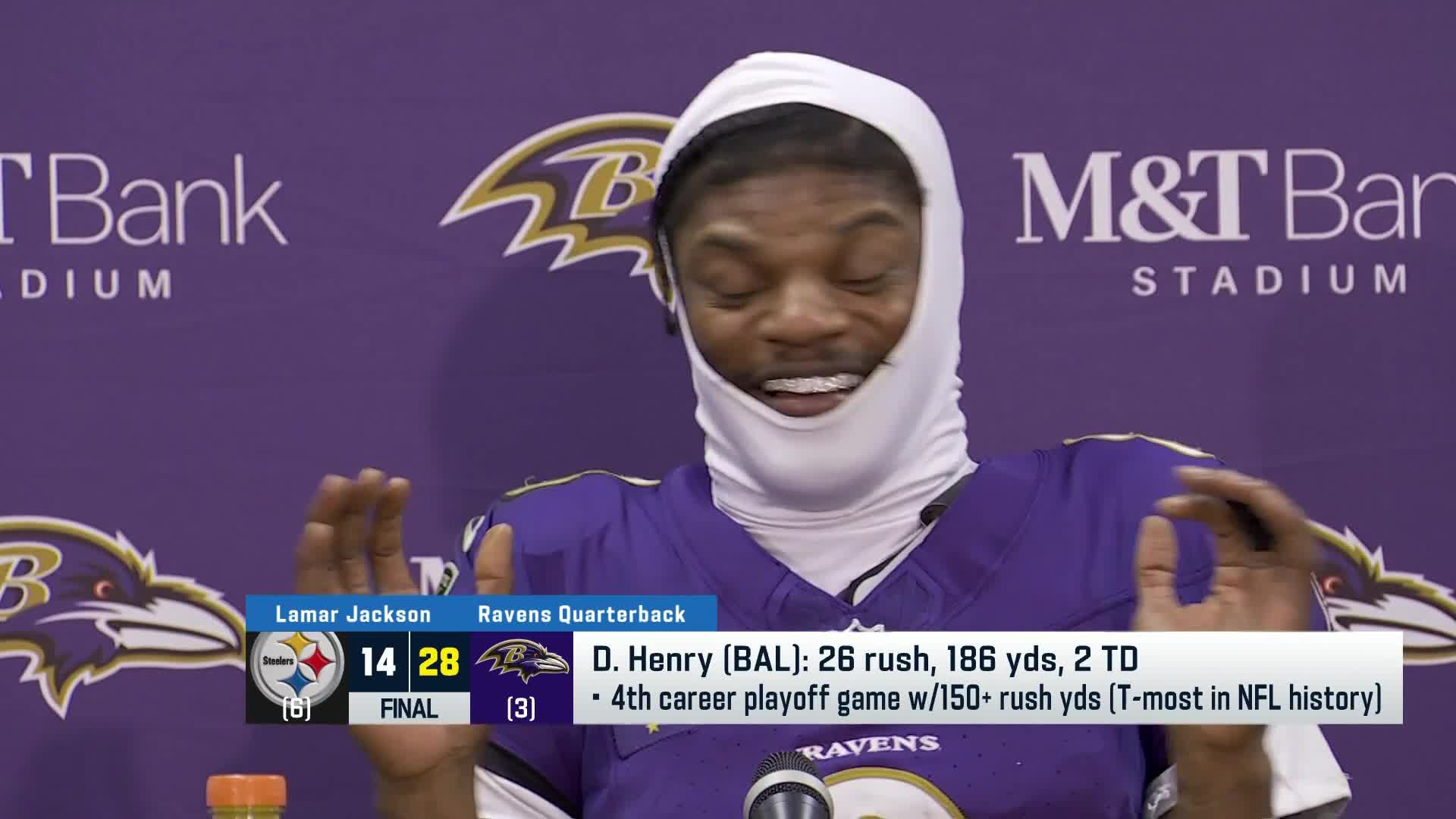 Lamar Jackson compares Derrick Henry to Lightning McQueen