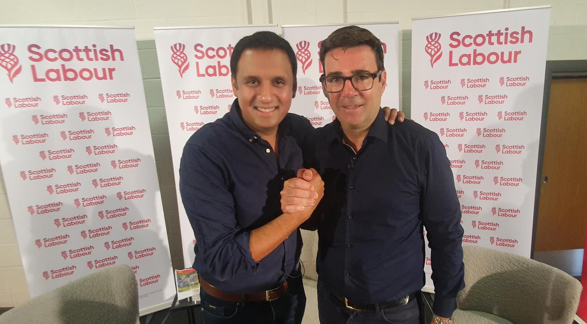 Anas Sarwar to harness Andy Burnham to 'do devolution better' if Labour ...