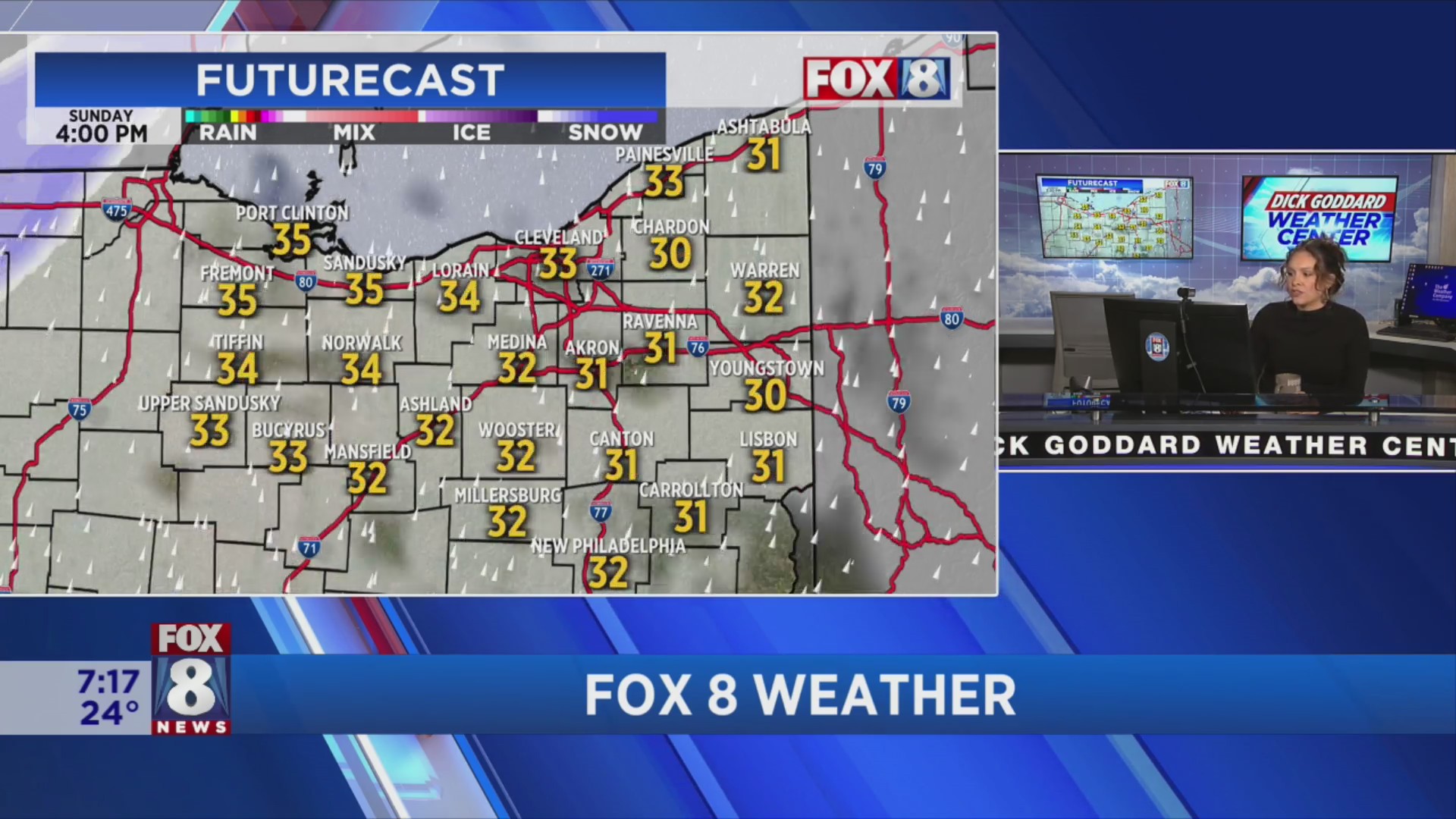 When will the next round of snow start?