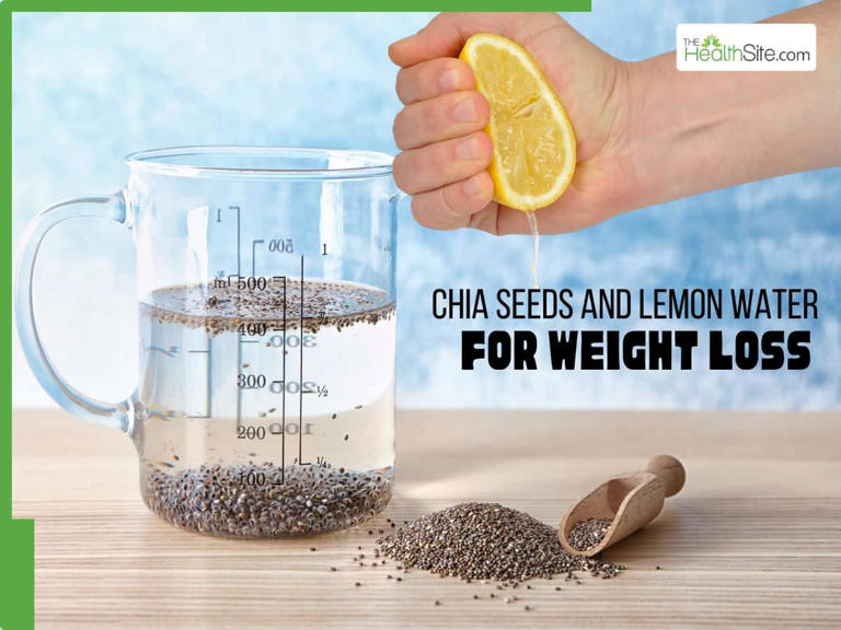 Chia Seeds and Lemon Water for Weight Loss: How Does This Drink Help In Lose Weight Effectively?