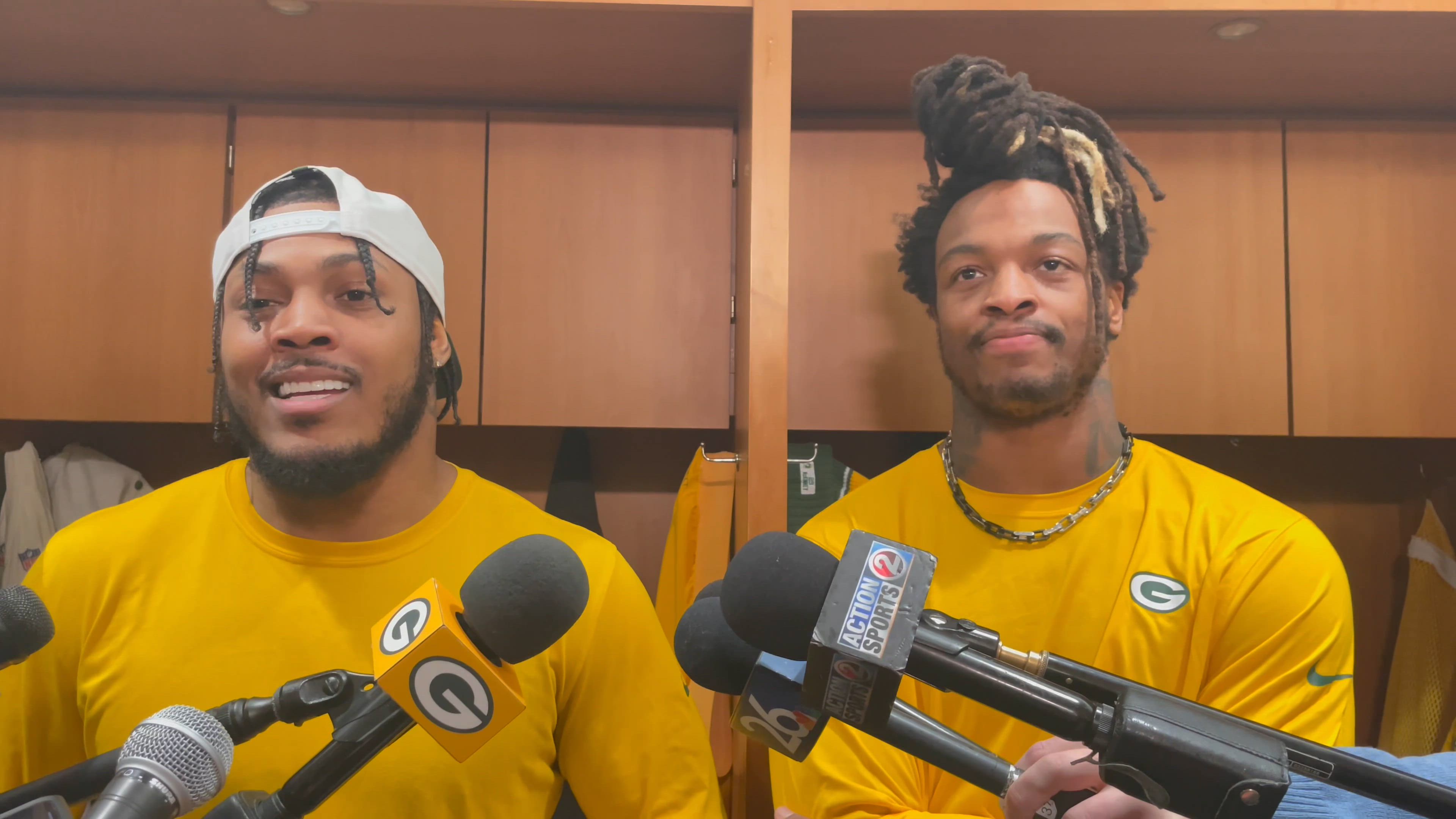 Packers' Josh Jacobs, Xavier McKinney on Leadership