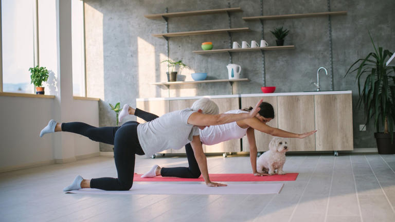 This equipment-free deep core workout uses the power of the breath to ...