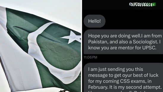 Pakistani student's message for Indian UPSC mentor goes viral: 'Learnt ...