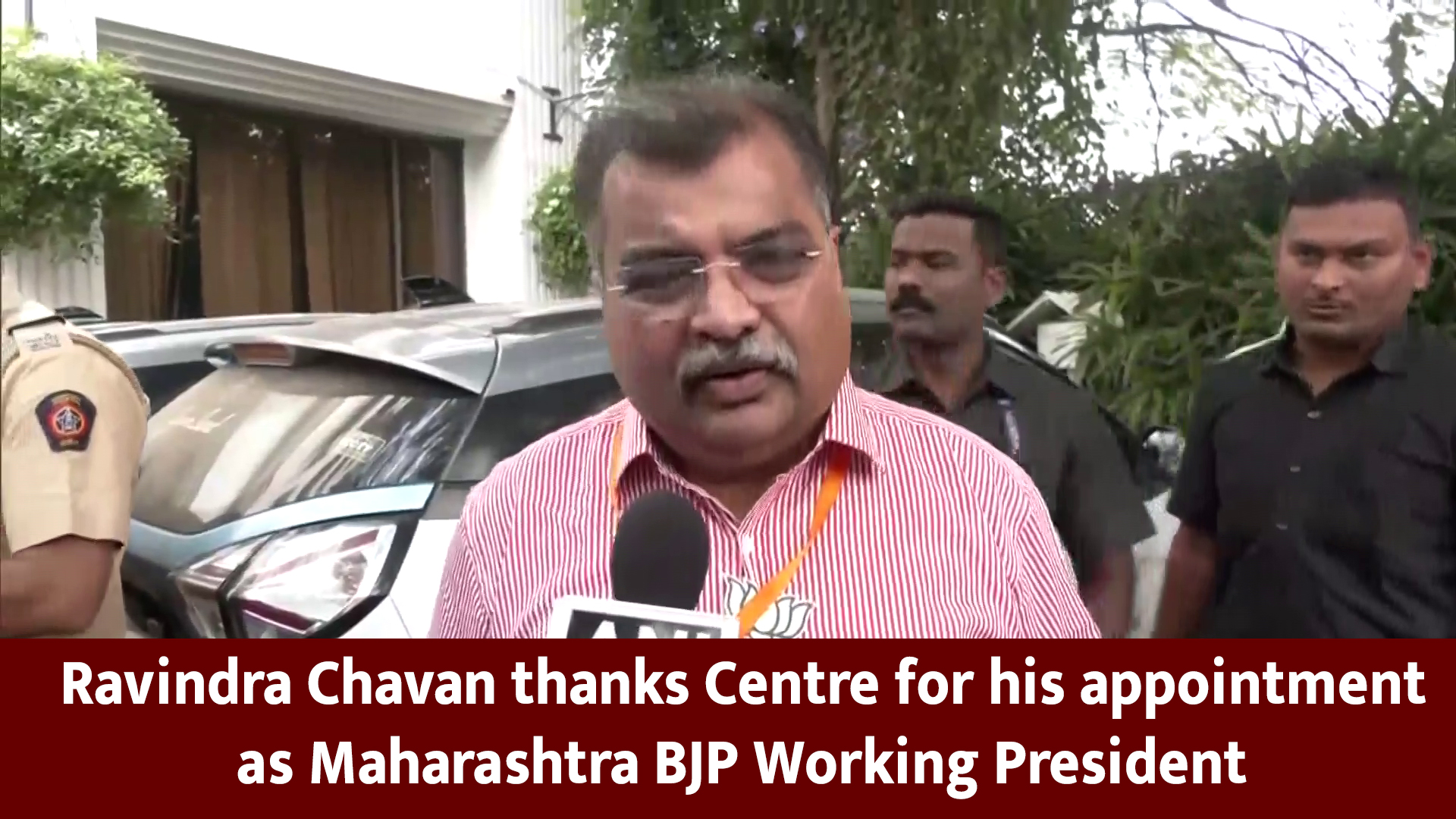 Ravindra Chavan thanks Centre for his appointment as Maharashtra BJP Working President