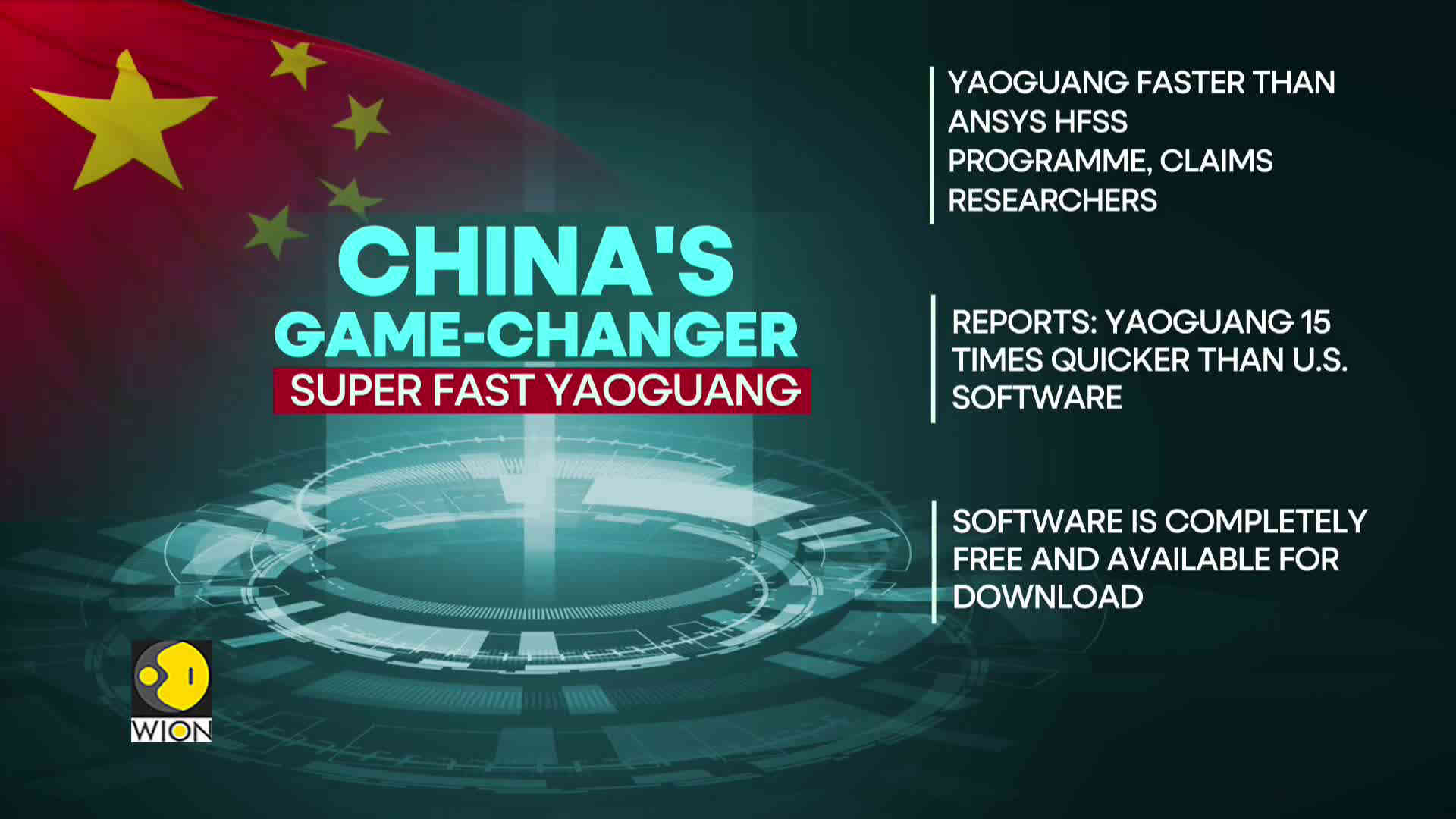 China's Game-changer Software: Superfast Yaoguang China's Game-changer Software: Superfast Yaoguang