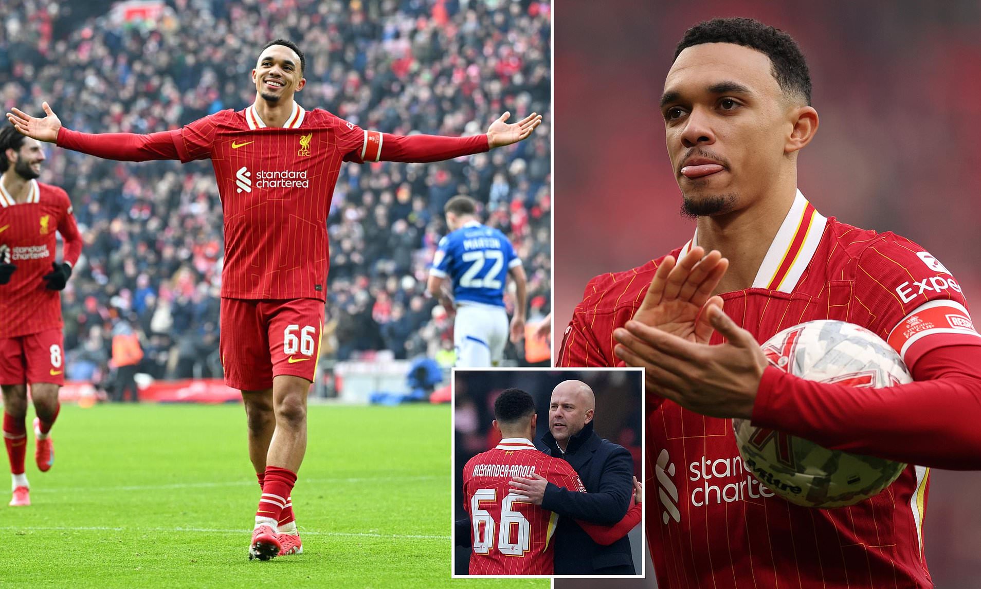 Trent Alexander-Arnold hit all the right notes with a trademark display ...