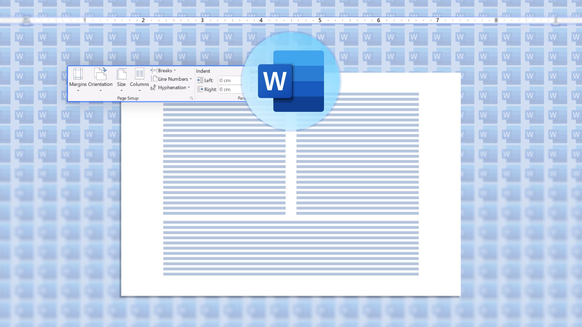 How to Use Columns in One Section of a Word Document
