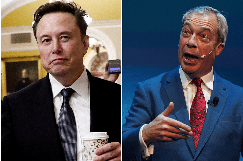 'All fine now!' Musk reconciles Farage fall out after Reform's Brexit ...
