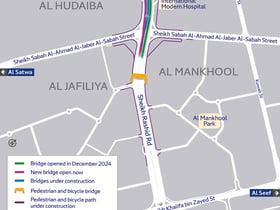 RTA opens two-lane bridge on Sheikh Rashid Road in Dubai