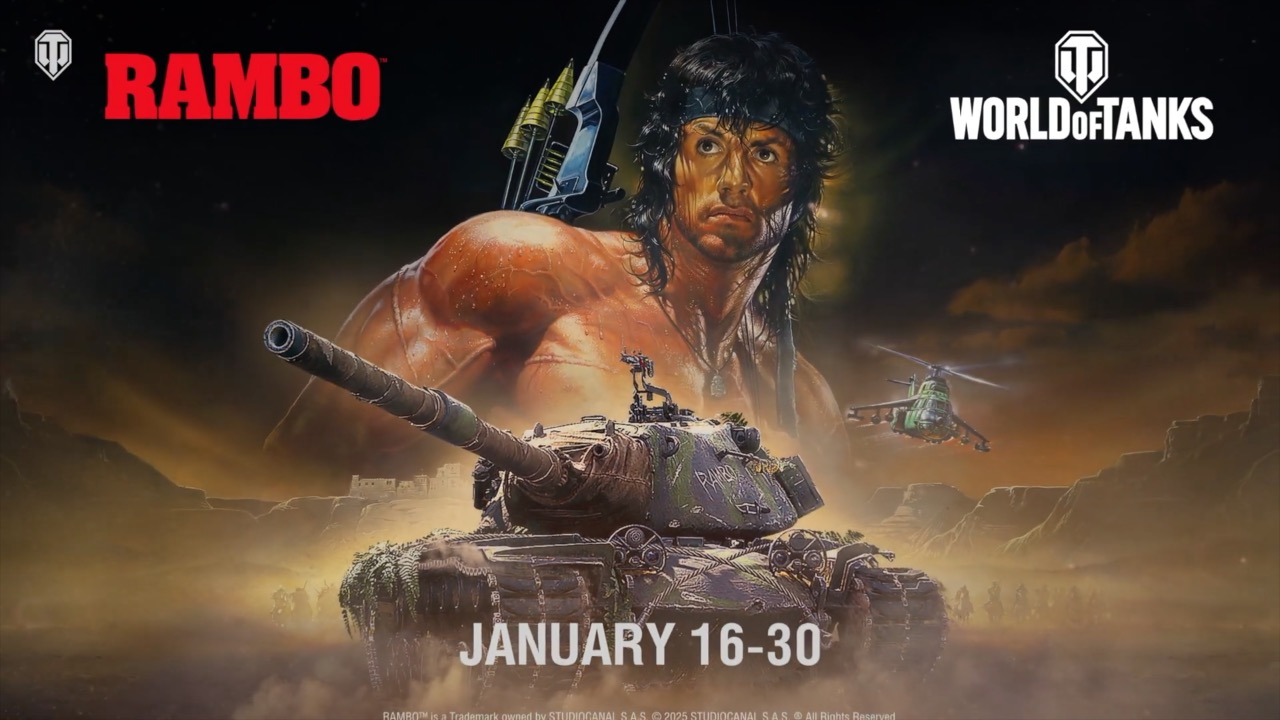 World of Tanks x Rambo Official Collaboration Trailer