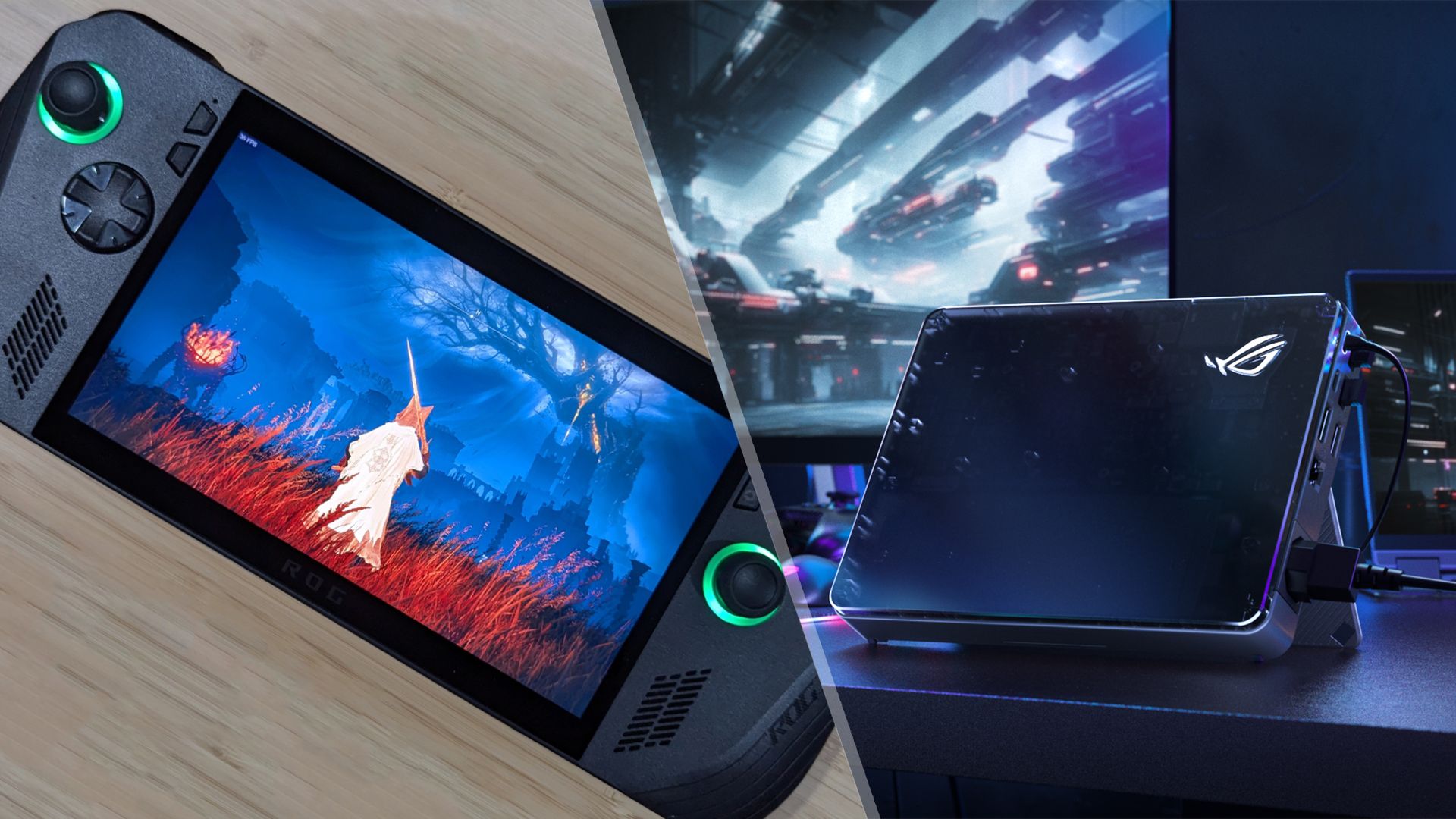 Want to boost your Asus ROG Ally X with the power of an RTX 5070 Ti ...