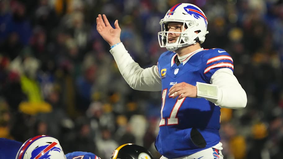 Photos of Broncos fan Hailee Steinfeld make for awkward Josh Allen ...