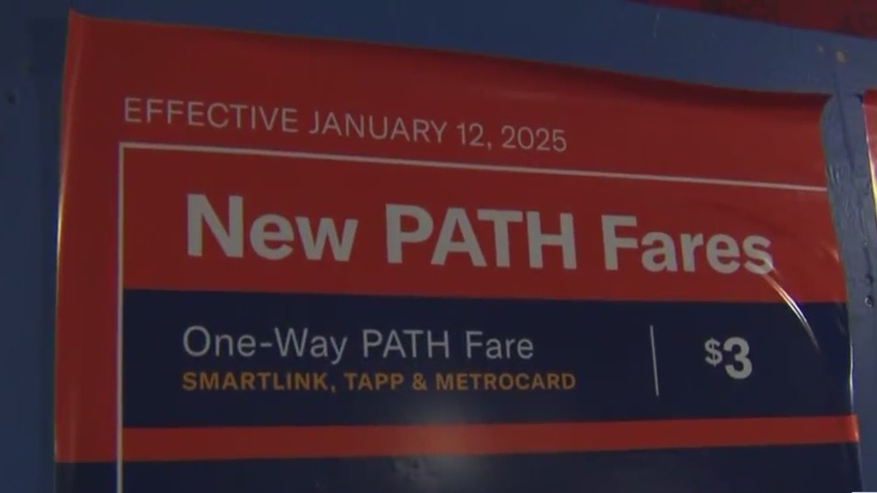 PATH train fares increase for the first time since 2014