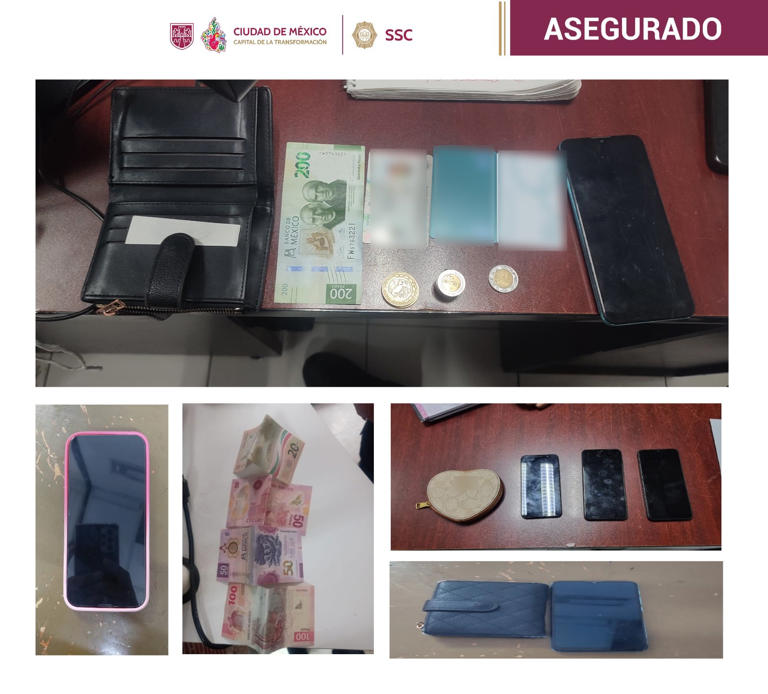 SSC detiene a 14 personas por robar carteras y celulares en informe de ...