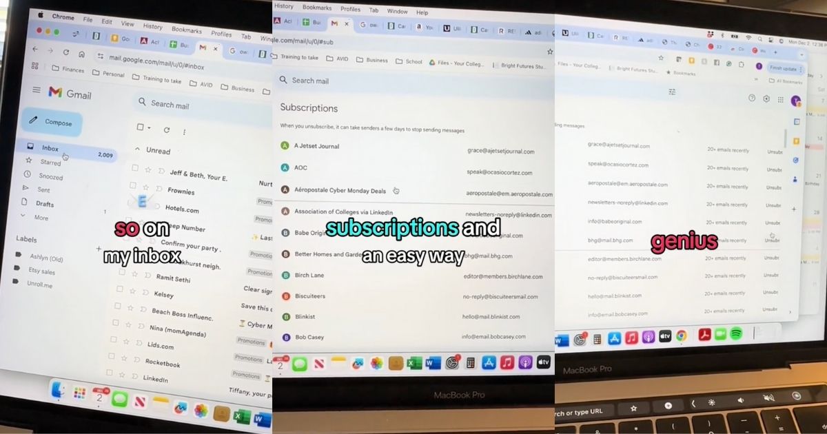Woman With 2,000 Email Subscriptions Shows A New Gmail Feature That ...